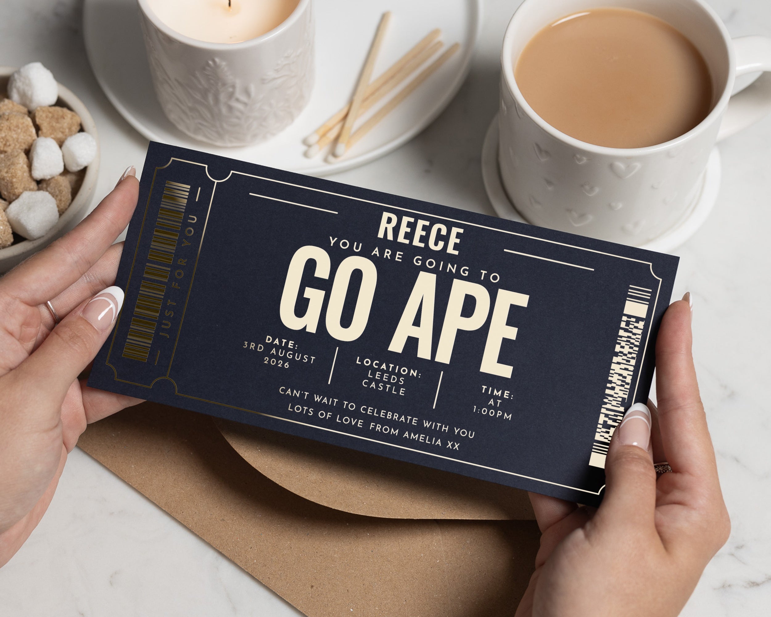 Personalised Go Ape Gift Voucher