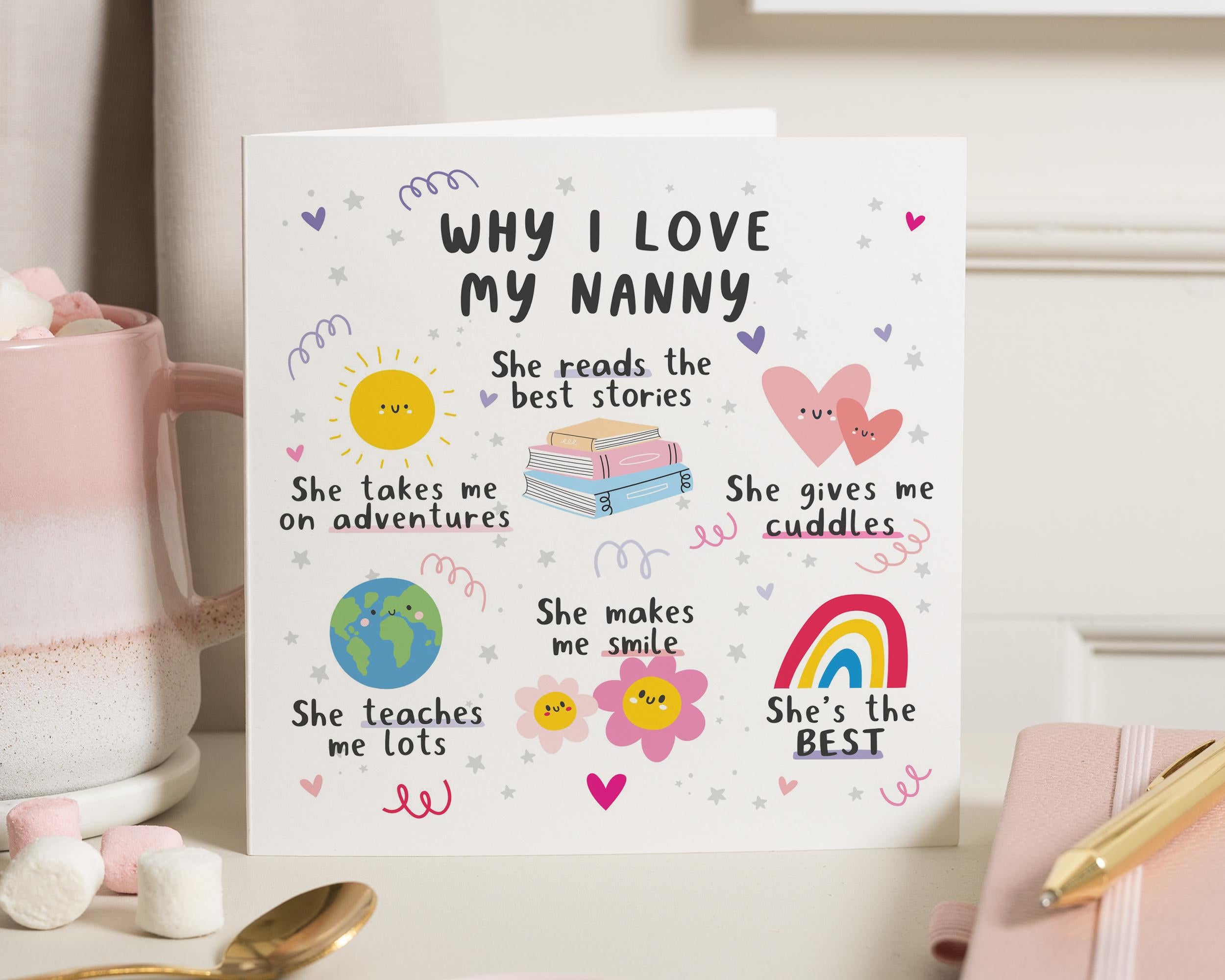 Why I Love My Nanny Card