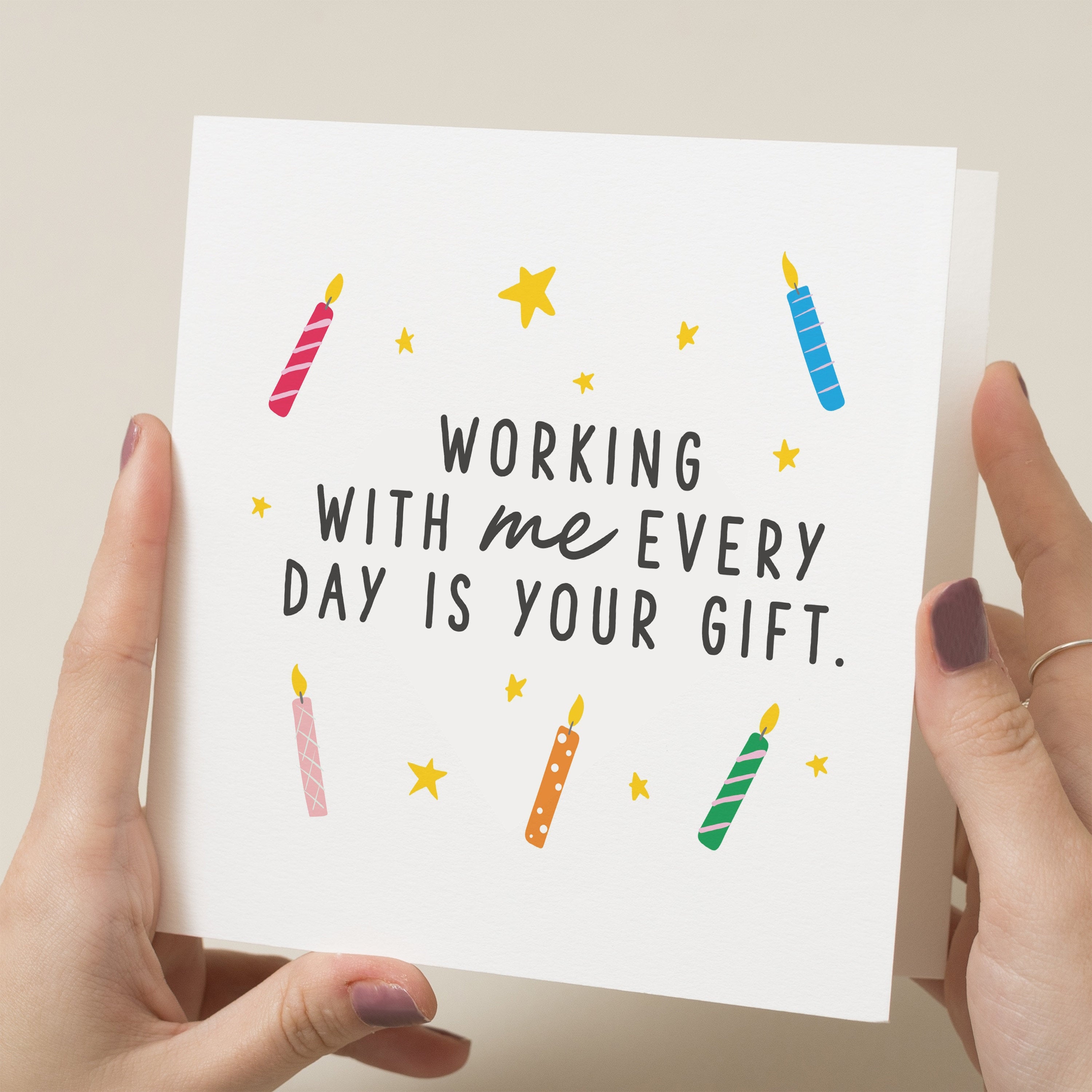 Work Bestie Card