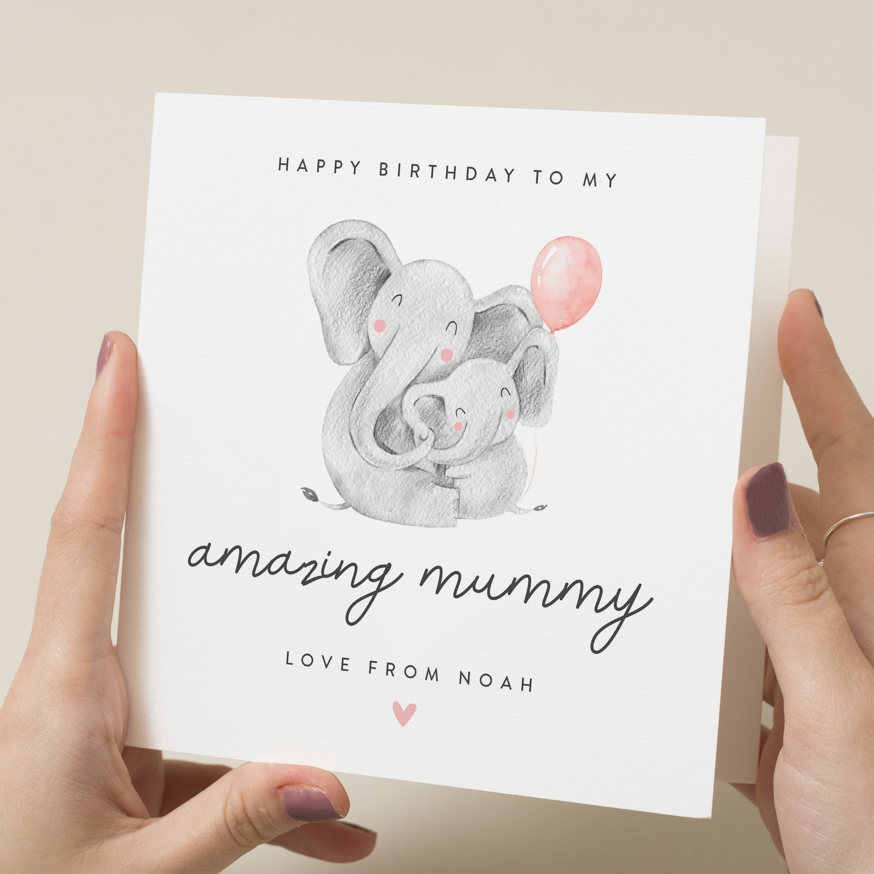 Mummy Birthday Card