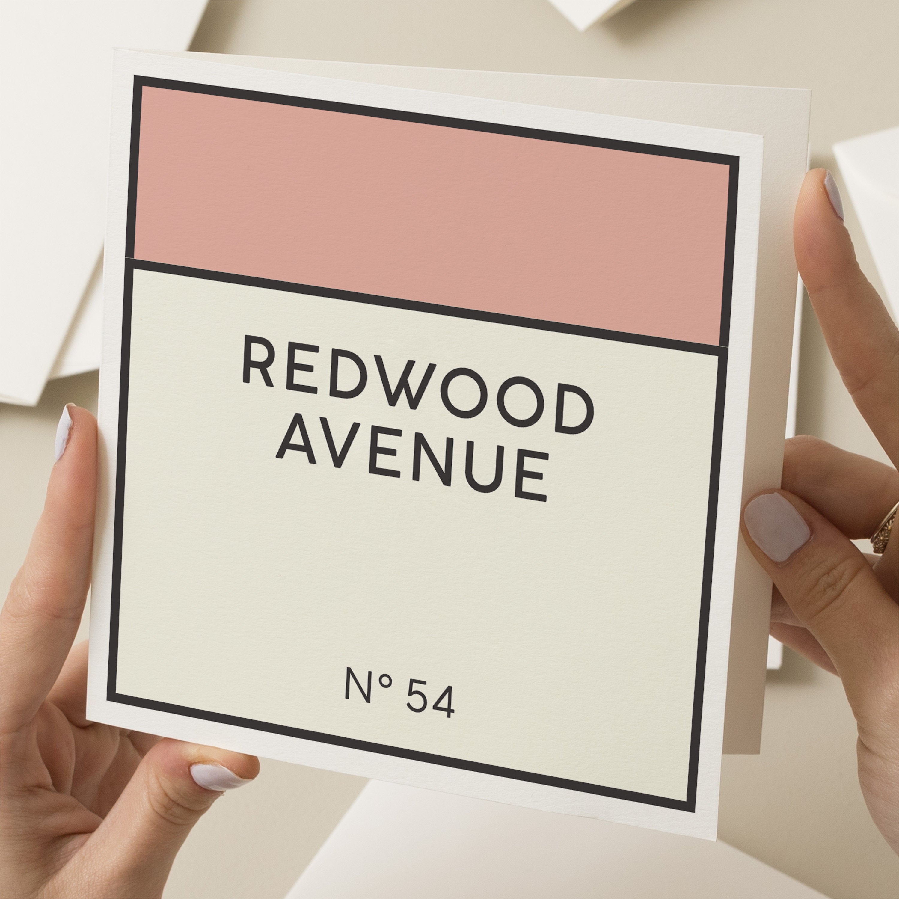 Monopoly Housewarming Card