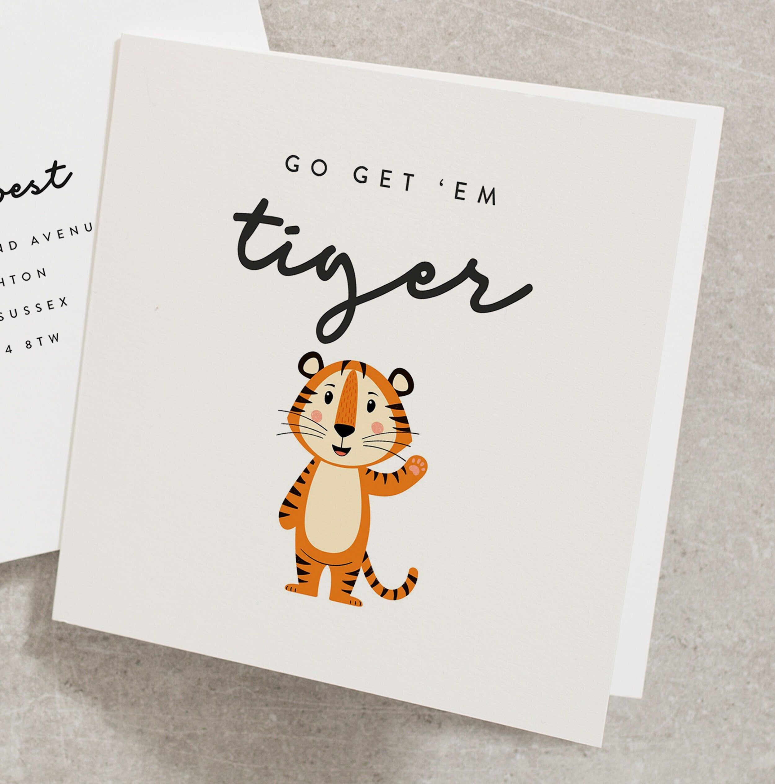 Go Get Them Good Luck Card