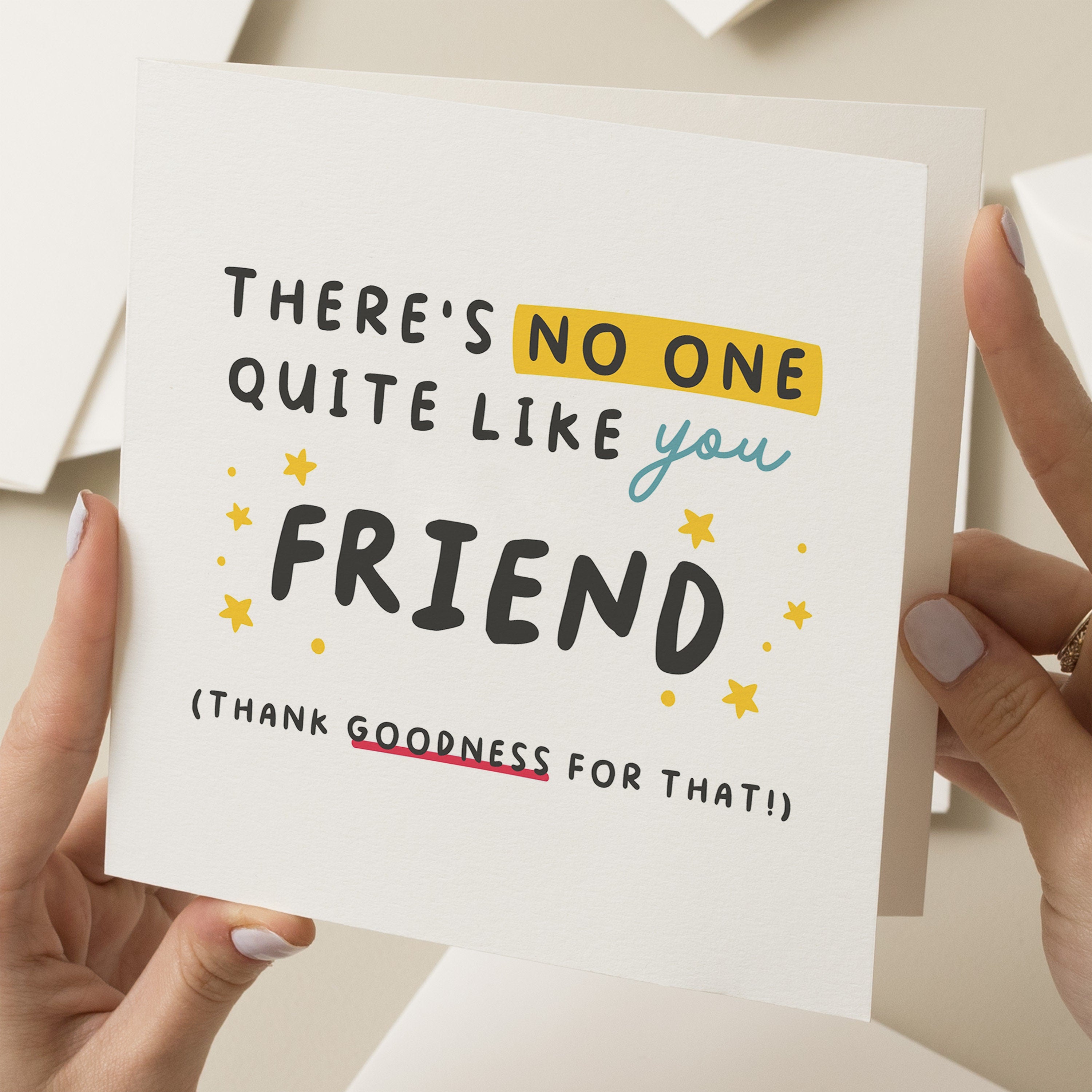 Funny Card For Friend